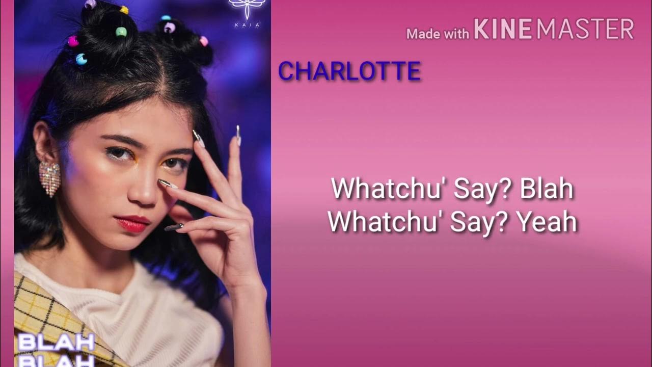 KAIA - Blah Blah (Easy Lyrics) - YouTube