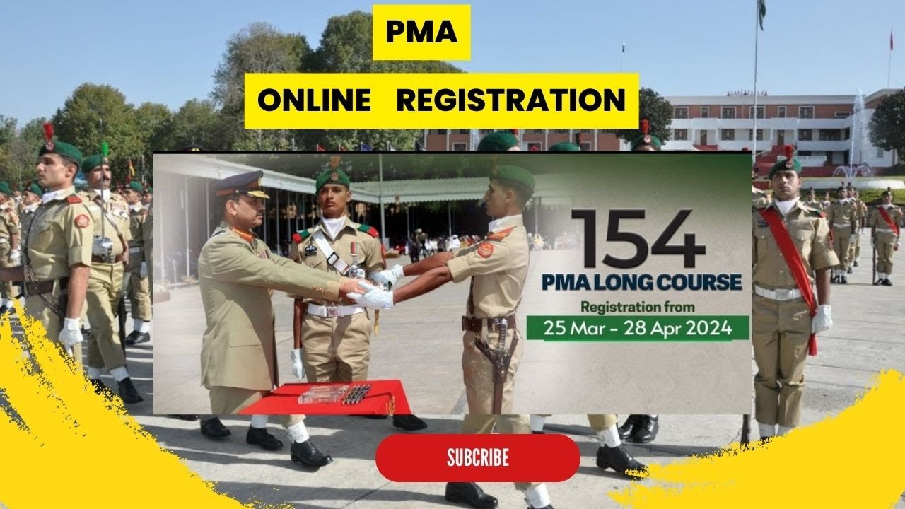PMA 154 Long Course Registration online| Best Apply Date| #PMA#154 # ...