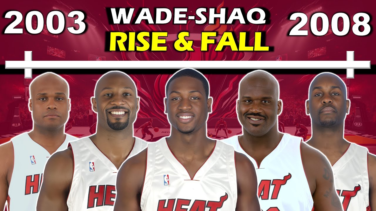 Timeline of WADE, SHAQ and MIAMI HEAT'S CHAMPIONSHIP | Rise and Fall ...