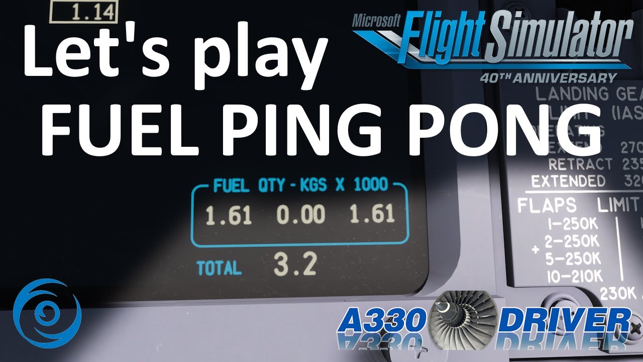 Let's play FUEL PING PONG | Real 737 Pilot - YouTube