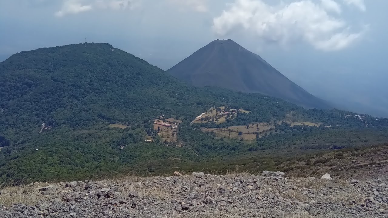 Escalamos el volcan mas alto de el salvador, (Ilamatepec santa ana ...