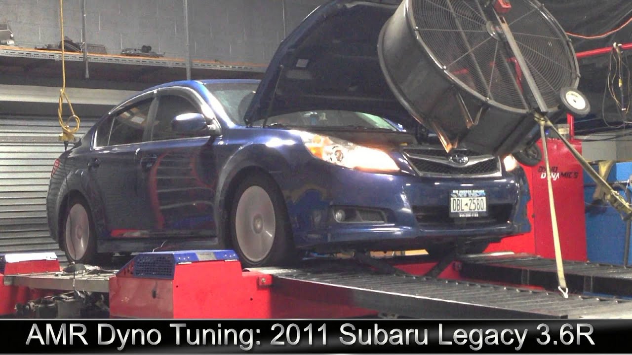 AMR Performance: Dyno Tuning - 2011 Subaru Legacy 3.6R - YouTube