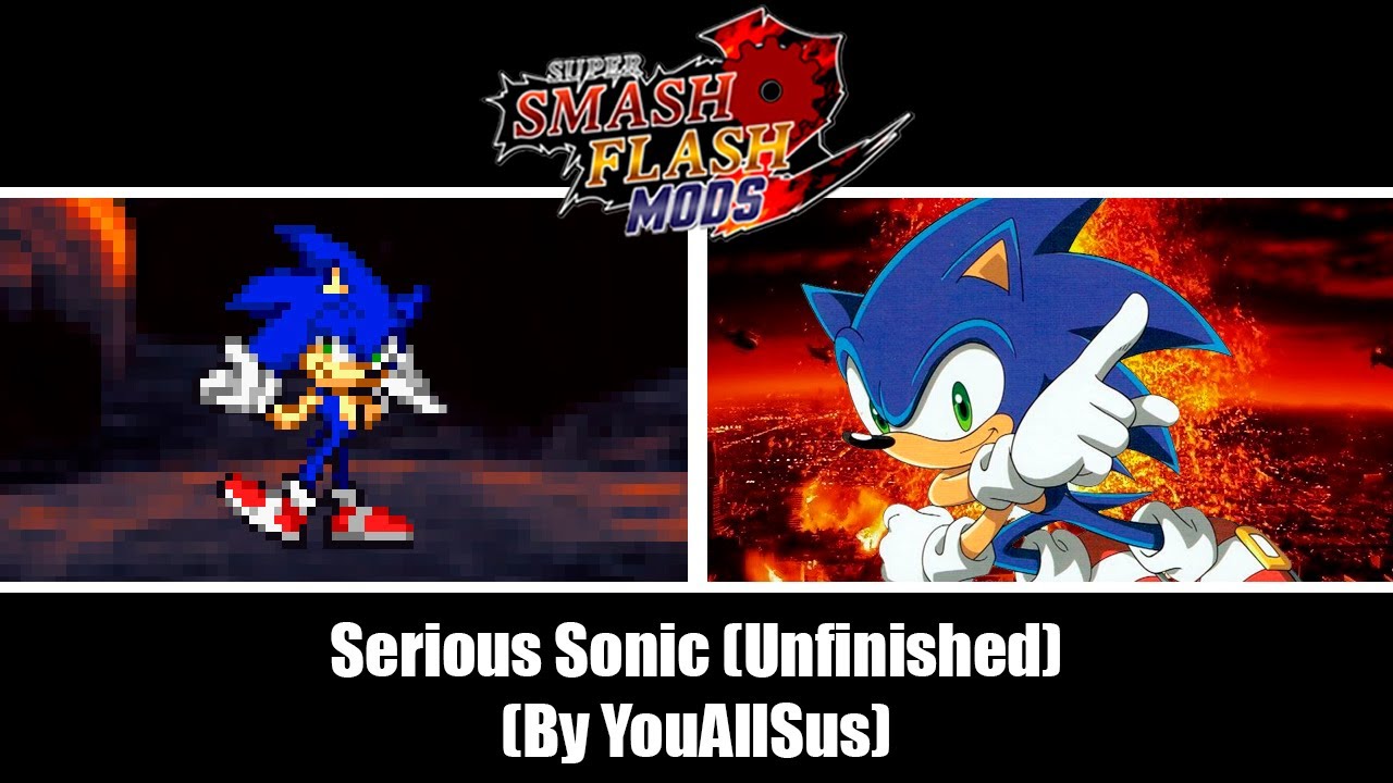 SSF2 Mods Showcase: Serious Sonic (Unfinished) (by YouAllSus) - YouTube