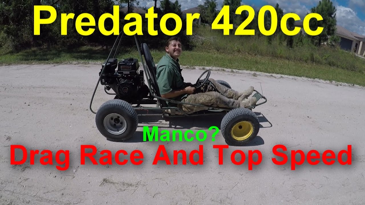 Predator 420cc On A Manco? - YouTube