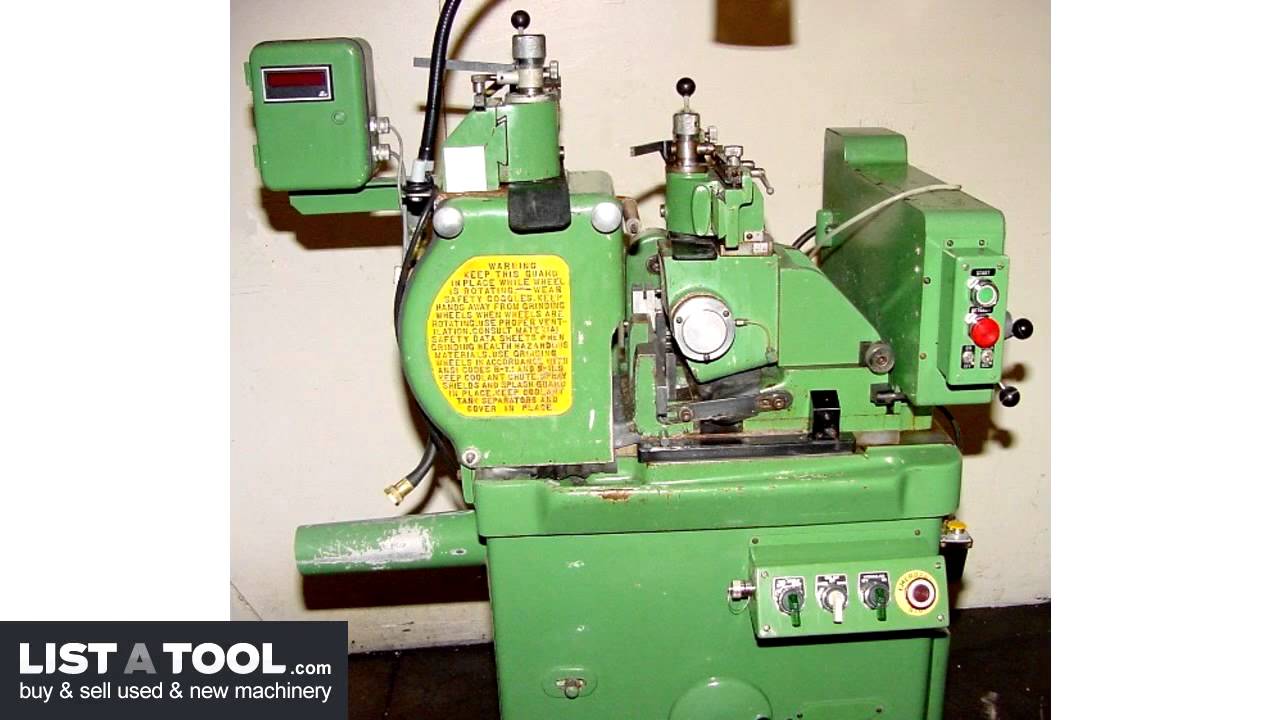 Royal Master TG12X3 Centerless Grinder - YouTube