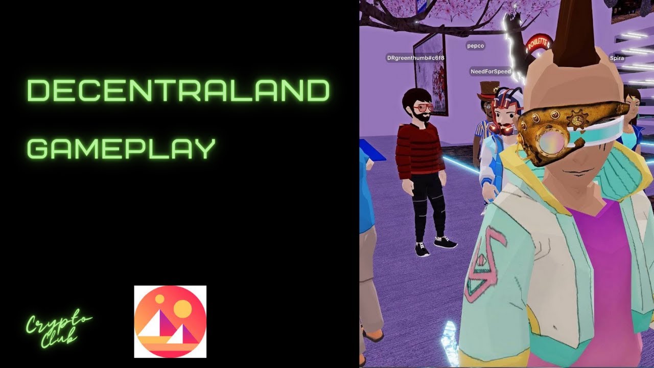 Decentraland | NFT Gaming | Crypto Club - YouTube