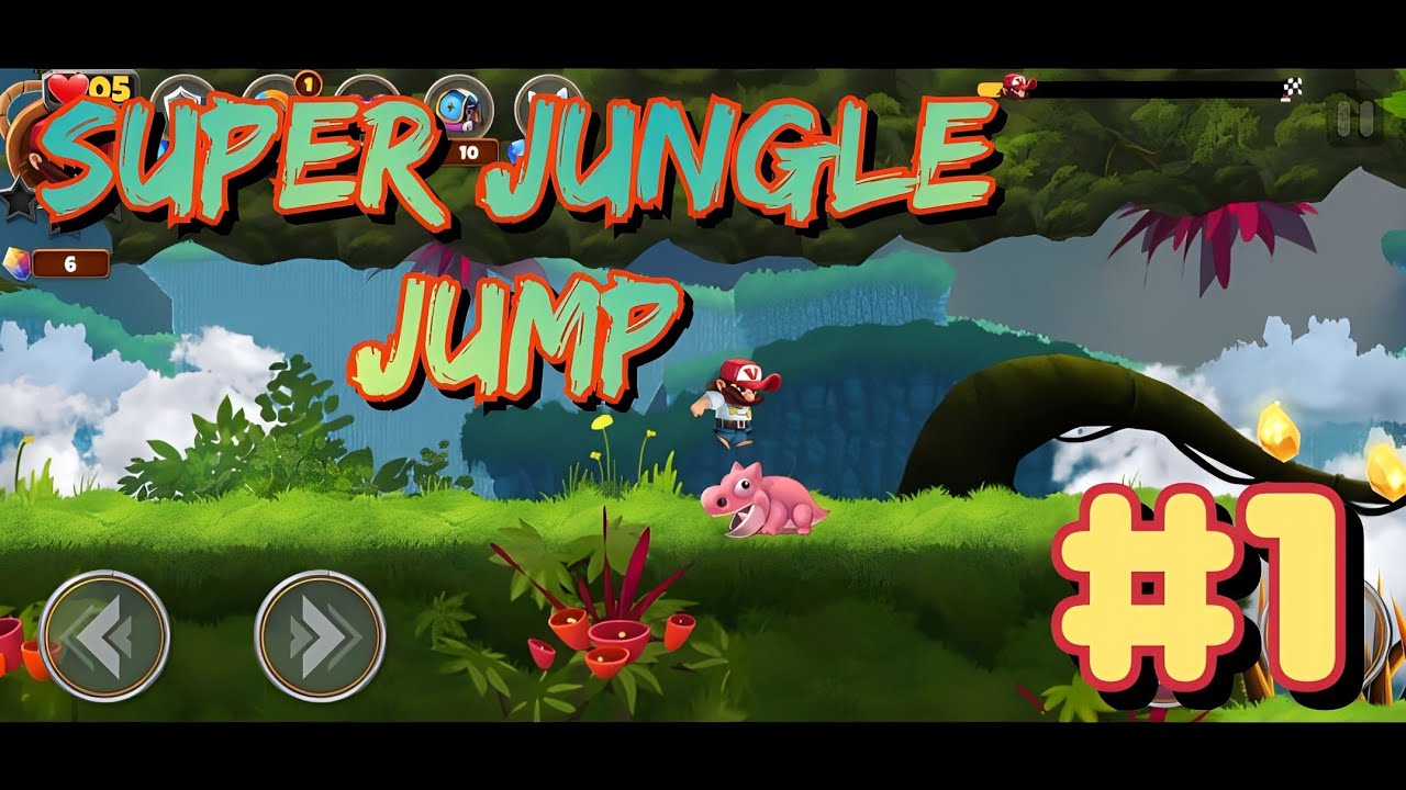 Gameplay De Super Jungle Jump [PARTE 1] (ANDROID) - YouTube