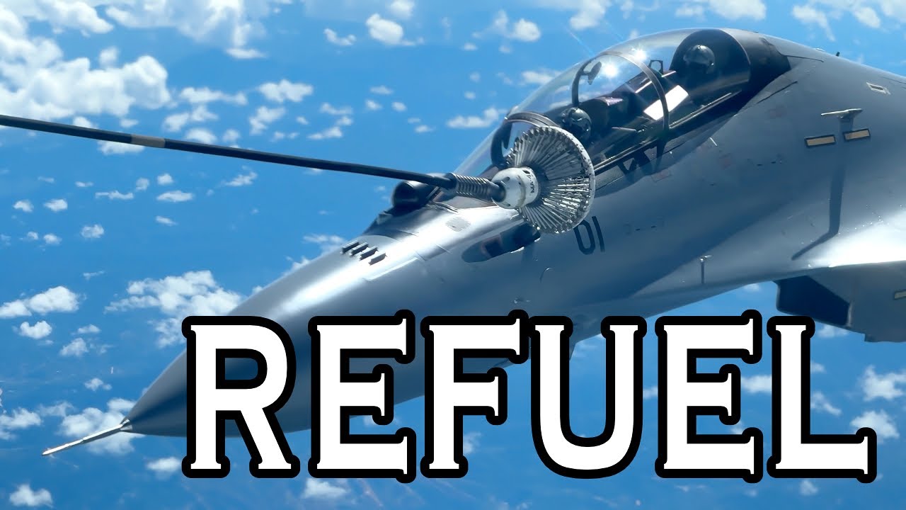 Refueling a Russian-made Jet - YouTube