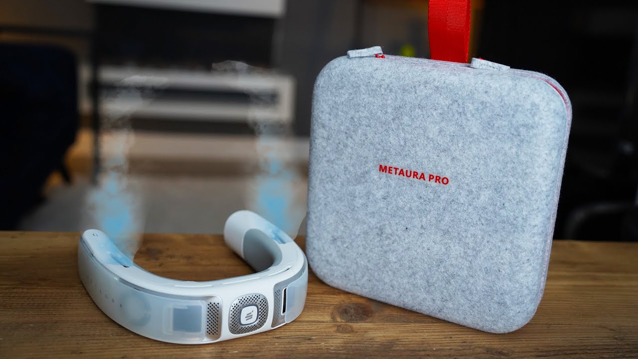 The Worlds First Wearable Air Conditioner! Metaura Pro Review. - YouTube