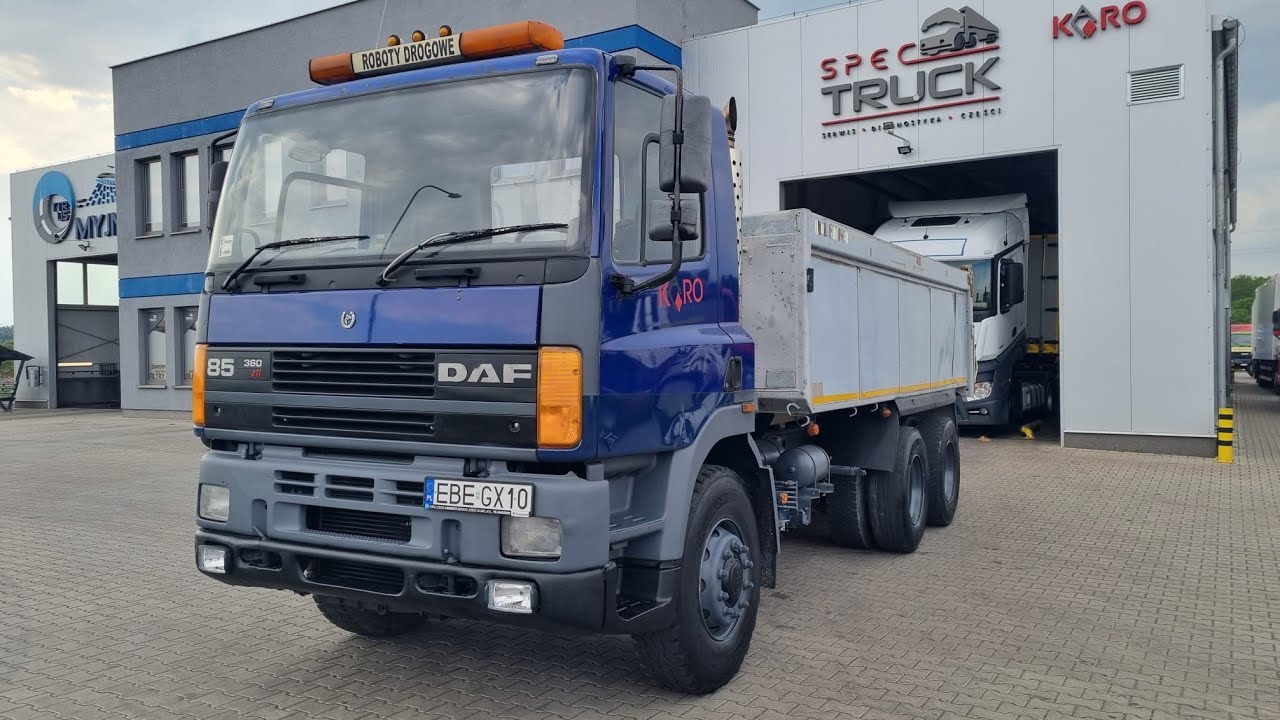 DAF 85 360 Ati, full Steel, Manual Pumpe @karotruck2962 - YouTube