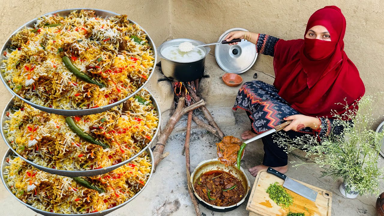 easy and quick eid biryani recipe mutton biryani for beginners - YouTube