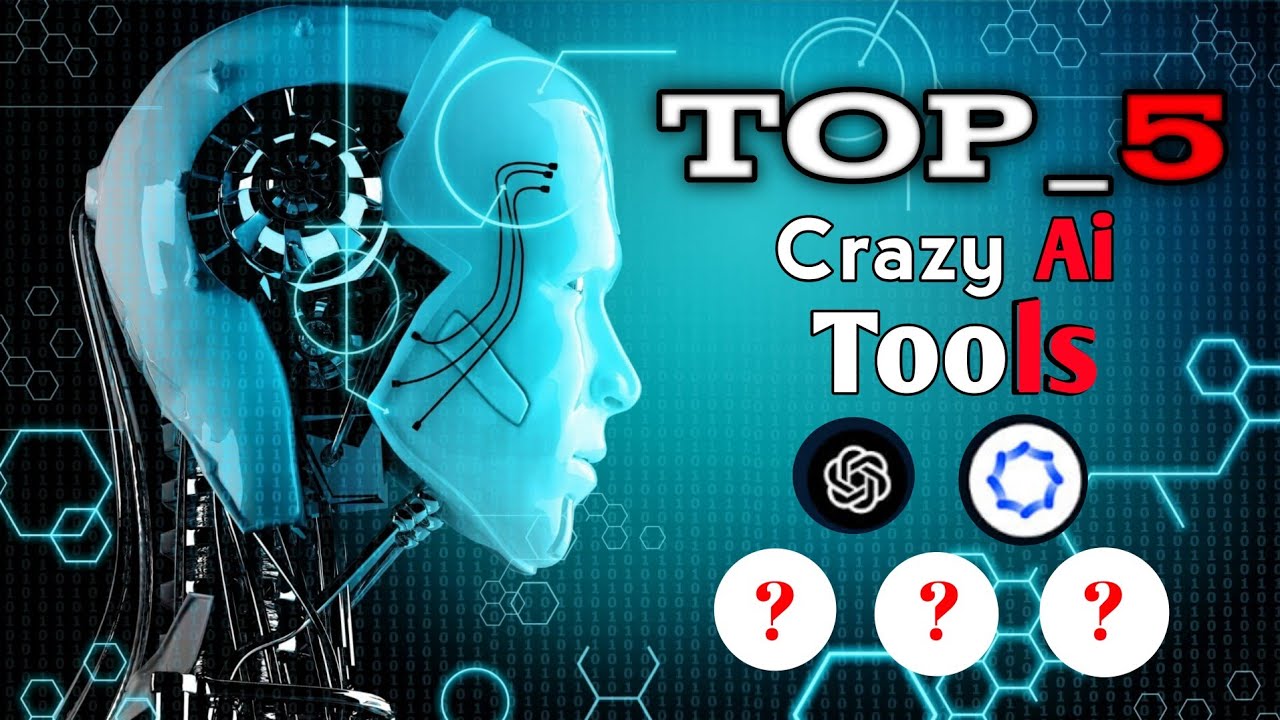 Top 5 Crazy A.I Tools(tested & trusted) - YouTube