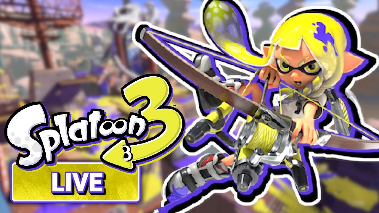 Splatoon 3 | Launch Day Stream! - Online Battles / Salmon Run - YouTube