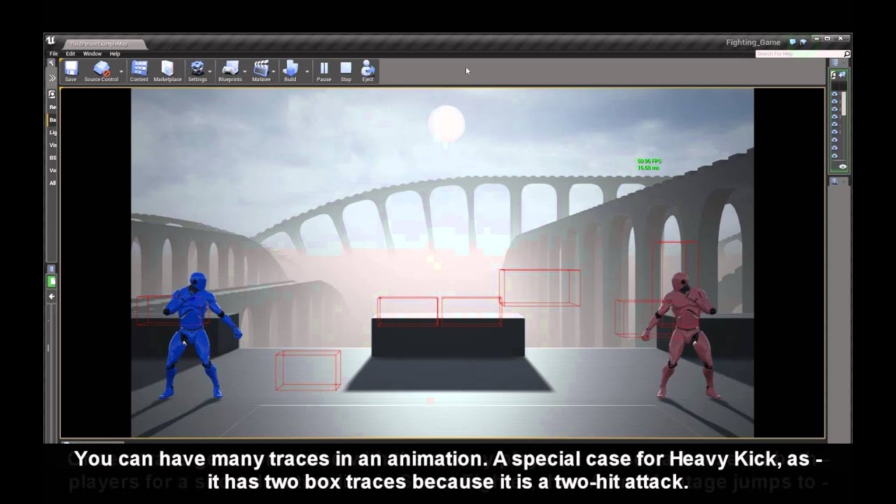 Unreal 4 Fighting Game Template Combat Progress Youtube