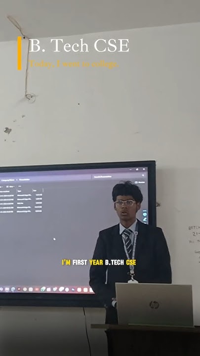 || A Day in My Life as a 1st Year B.Tech CSE Student | College Life Vlog || - YouTube