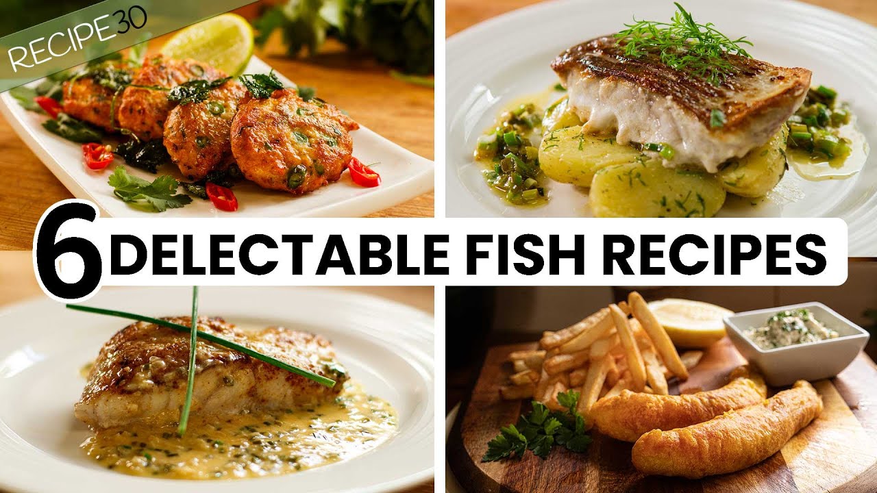 6 Popular Delectable fish recipes - YouTube