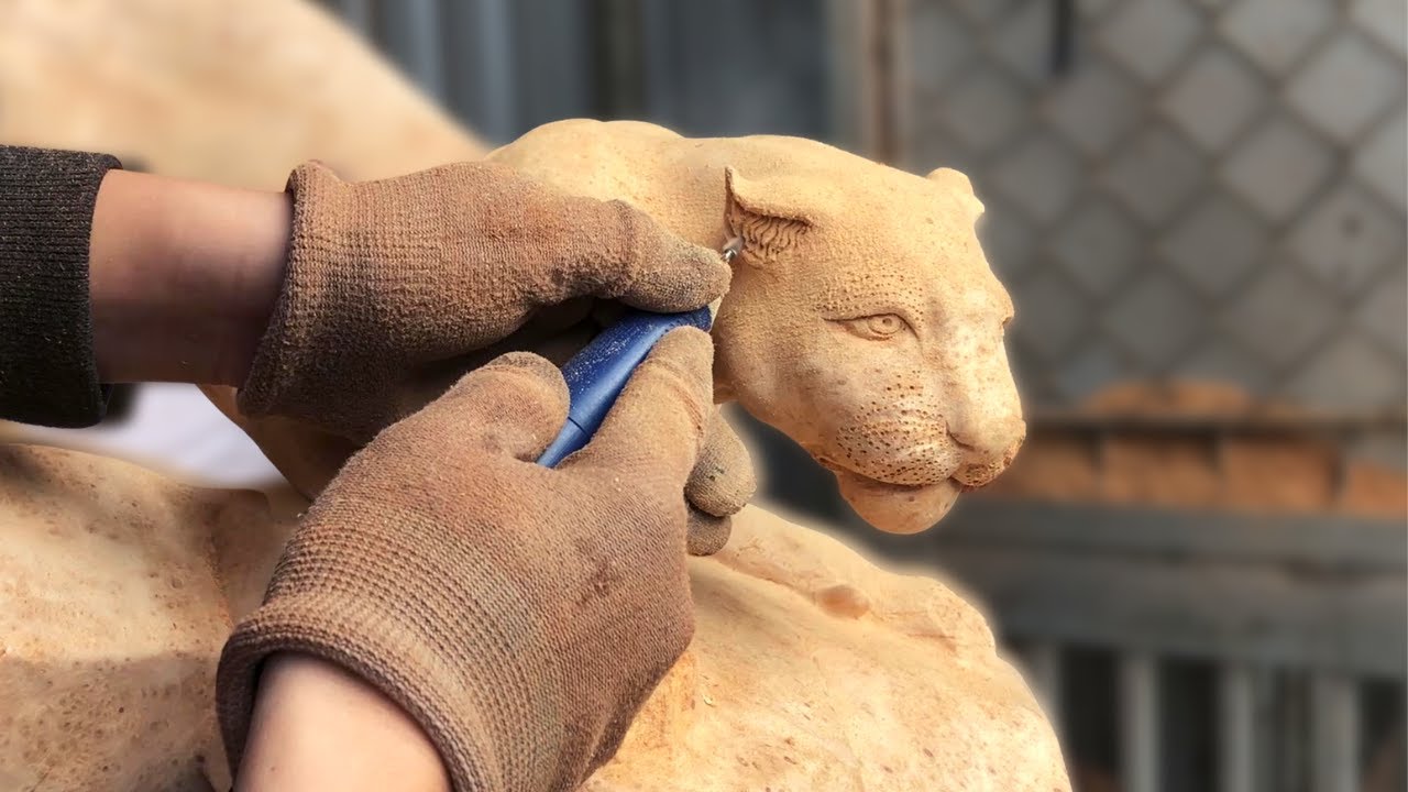 Wooden JAGUAR, LEOPARD - Amazing woodworking projects - YouTube