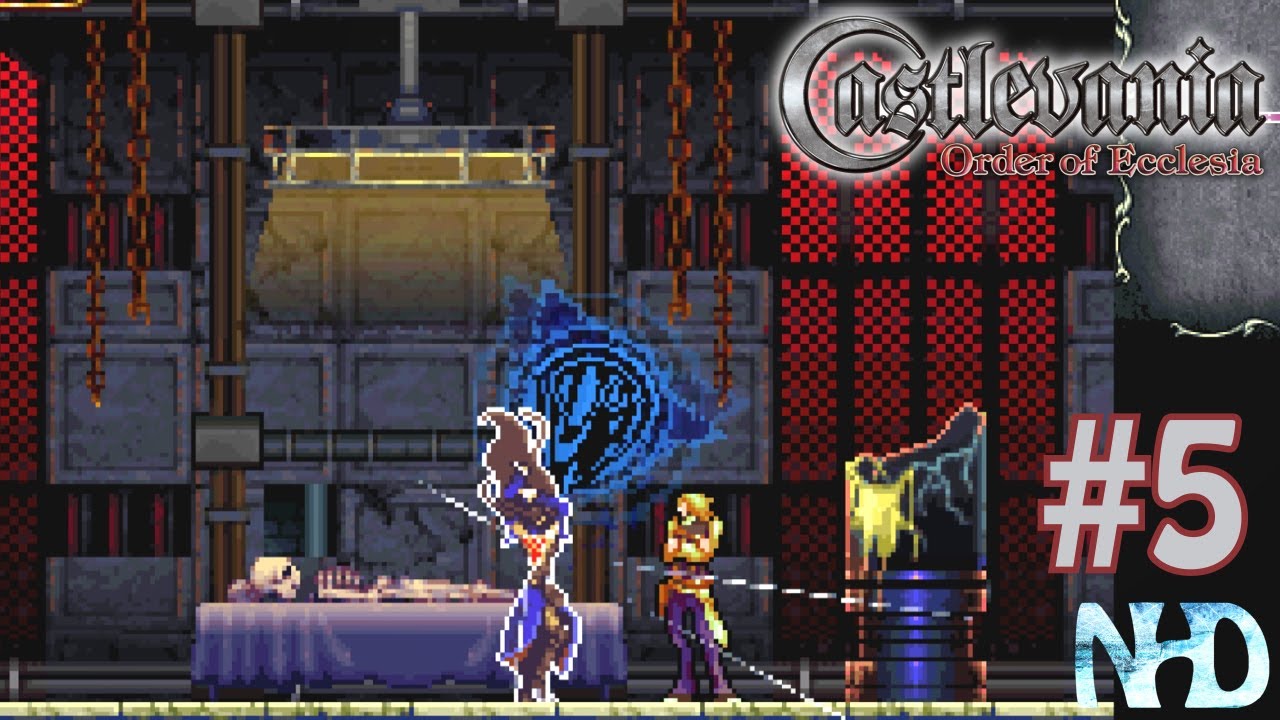 Let's Play Castlevania: Order of Ecclesia (pt5) Second Dominus (Minera ...