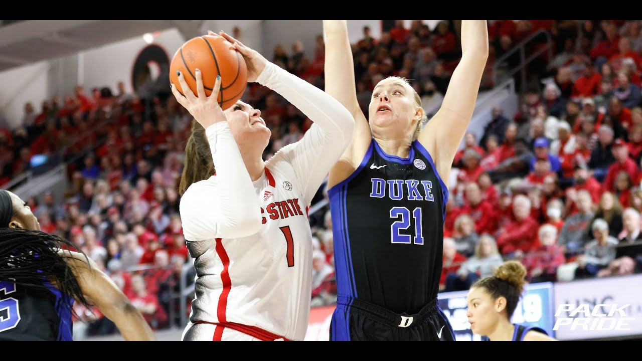 NC State's Saniya Rivers and River Baldwin discuss the win over ...