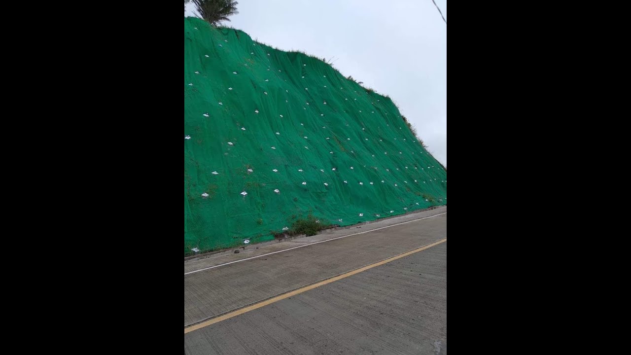 landslide/slope protection high tensile wire mesh 1770N - YouTube