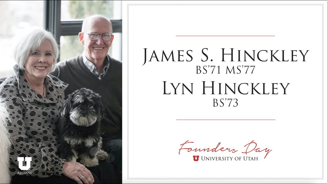 James S. Hinckley BS’71 MS’77 & Lyn Hinckley BS’73 – 2023 Distinguished ...