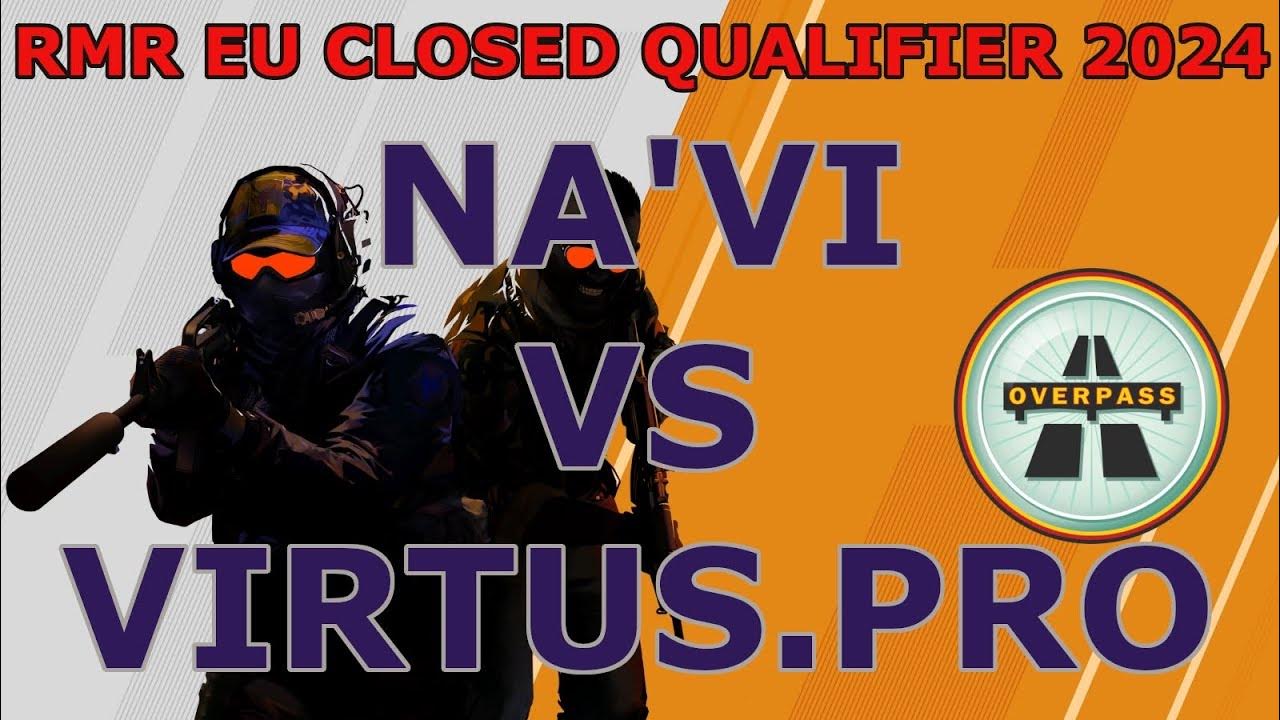 Na'Vi vs Virtus.Pro Map 1 | PGL MAJOR 2024 | RMR EU Closed Qualifier | Vince & Jacky - YouTube