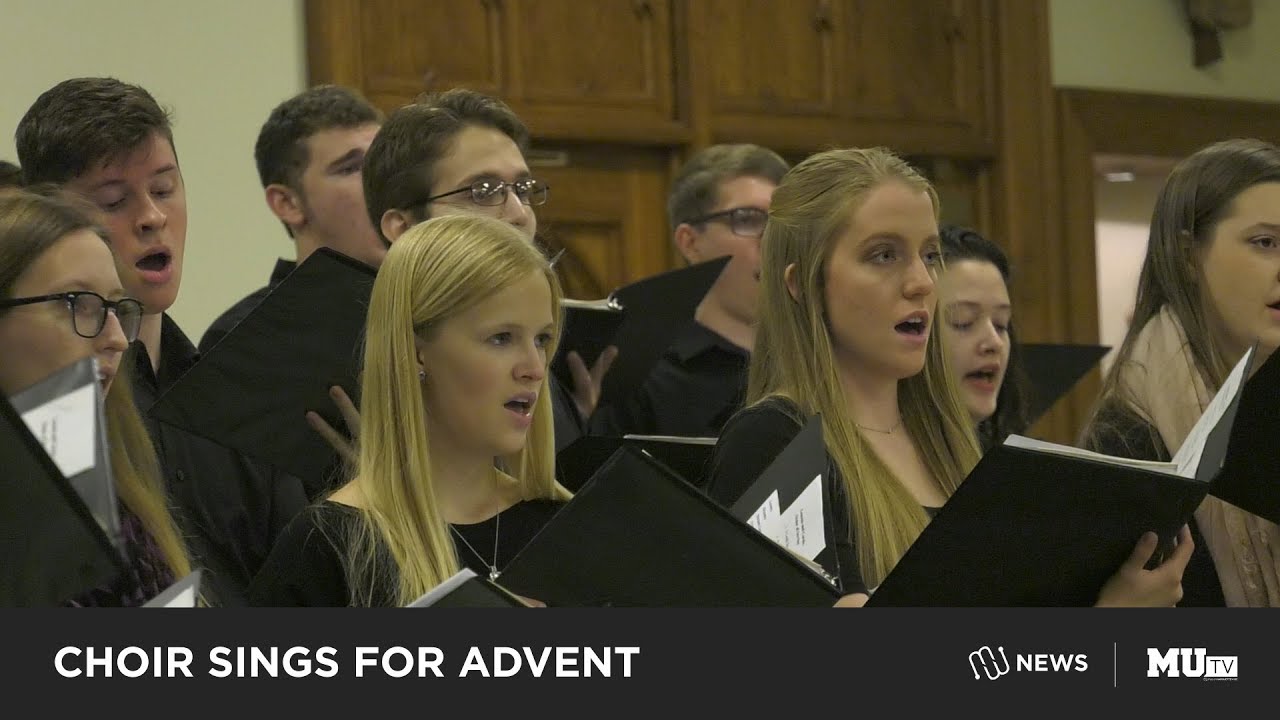 Liturgical choir sings for advent - YouTube