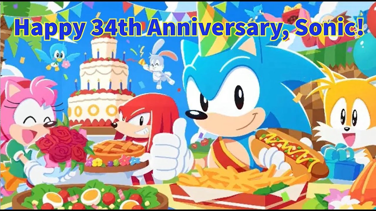 Sonic 34th Anniversary Special! - YouTube