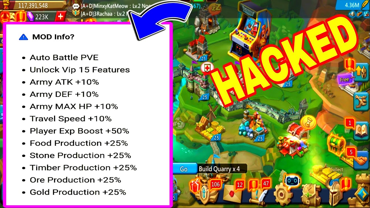 Update !! 😱 Lords Mobile || Mod Apk 😲 Unlimited Gems And Unlimited Army ...