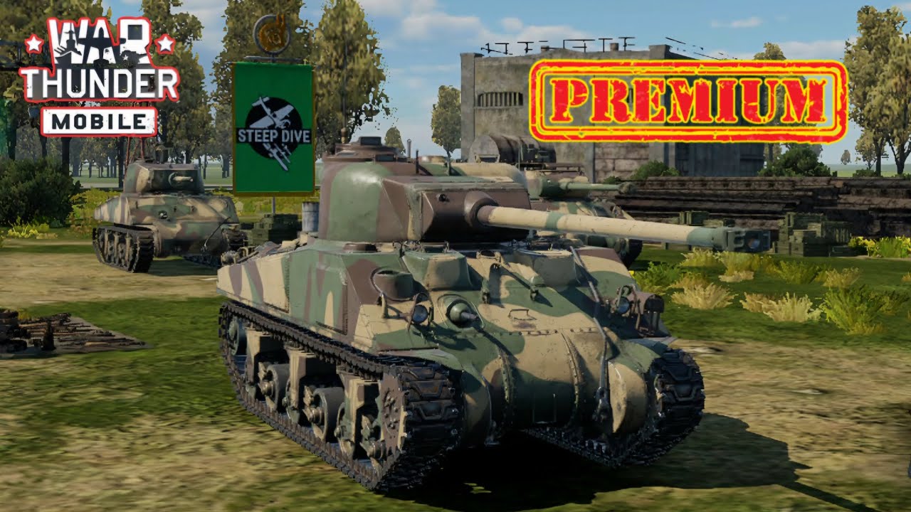 War Thunder Mobile | The perfect Sherman Squad -Playing with the ...