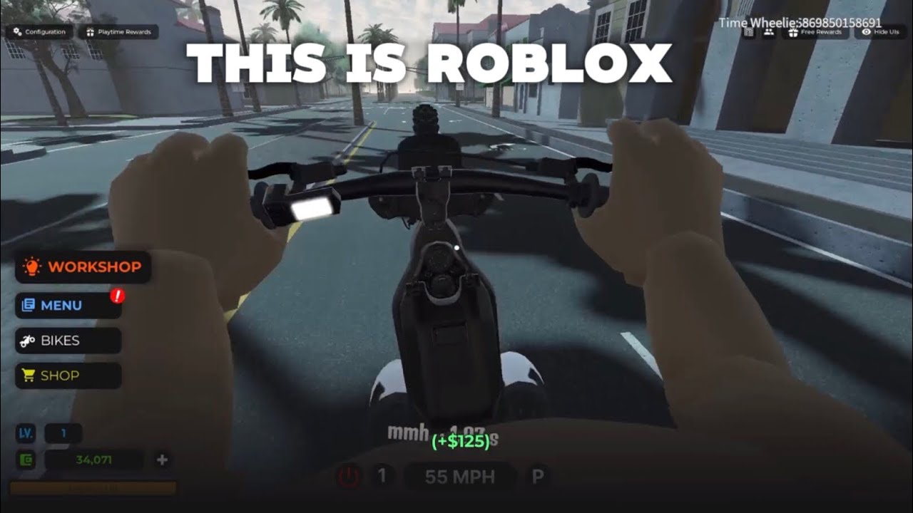The best bike game on roblox (Bikelife Miami 2). - YouTube