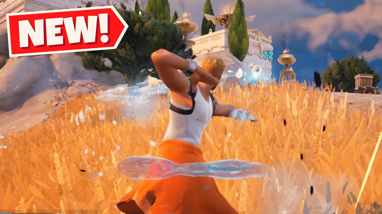 Fortnite NEW Mythic Avatar Waterbending - YouTube