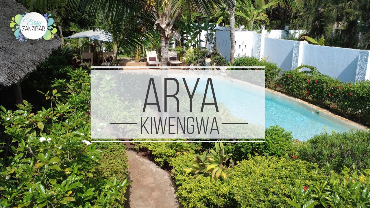 Arya Boutique Resort - Kiwengwa - Zanzibar - YouTube