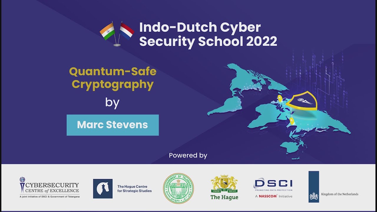 Expert Lecture on 'Quantum-Safe Cryptography' | #IDCSS22 - YouTube