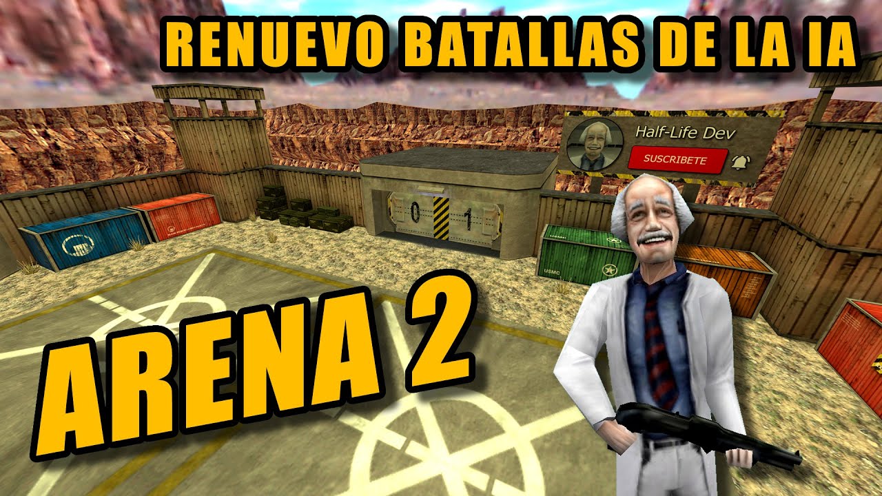 DESCUBRE ARENA 2 | EL NUEVO MAPA DE BATALLAS DE IA | VALVE HAMMER ...