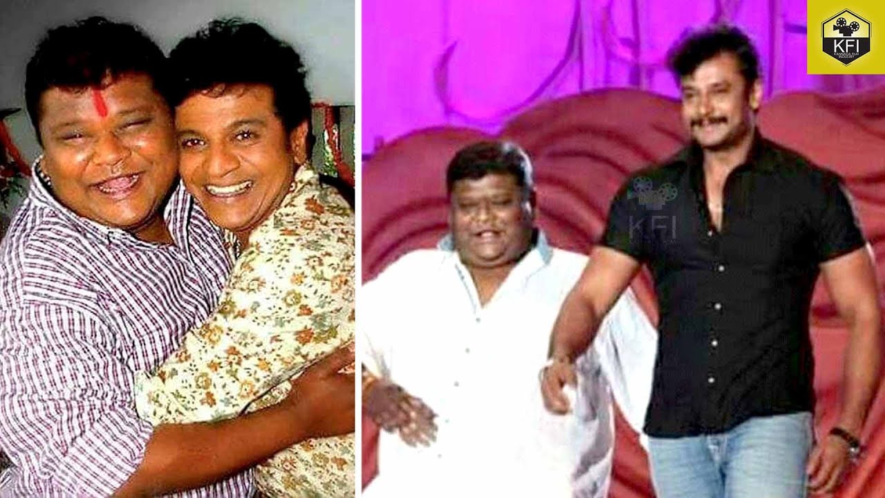 Bullet Prakash Rare Photos | Darshan | Top Kannada Comedy Actor ...