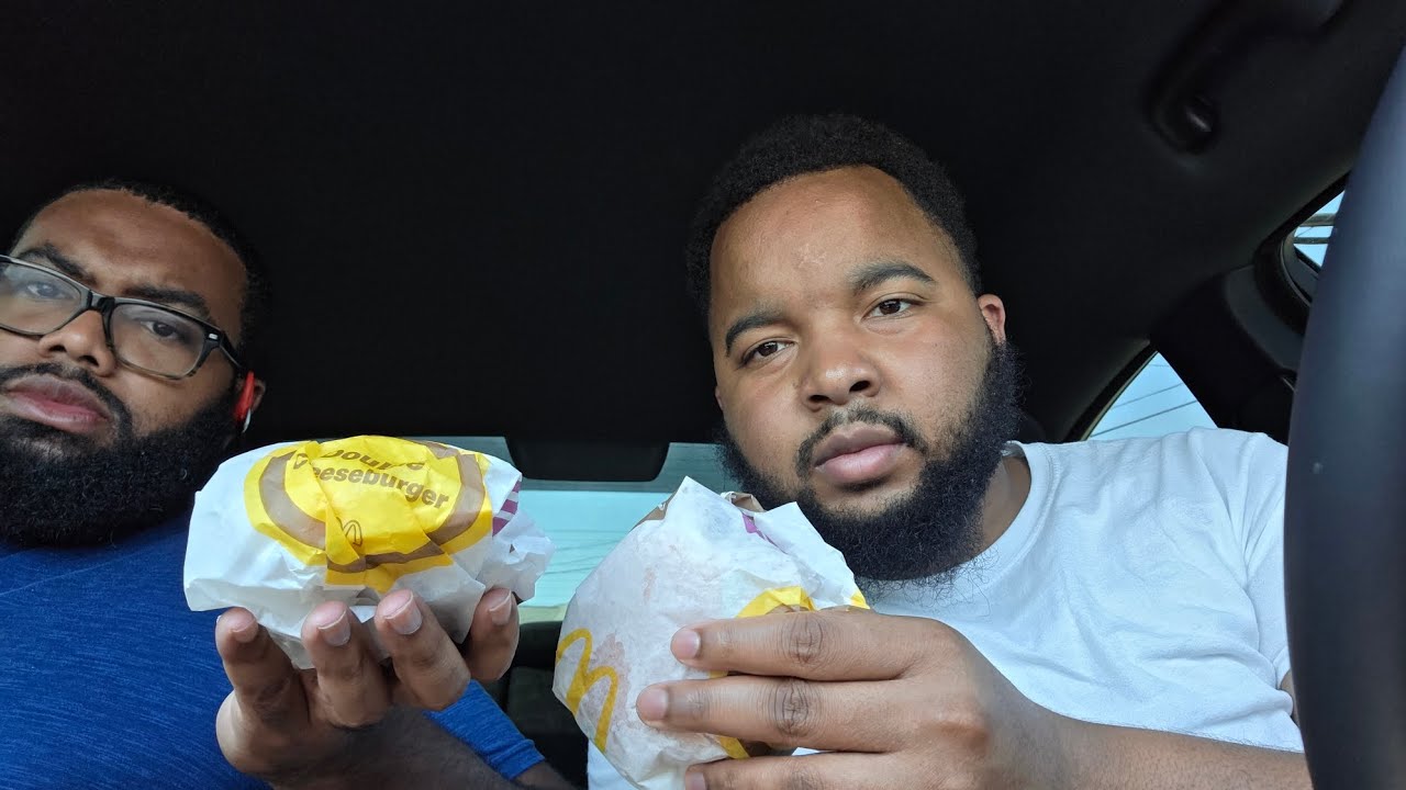 Trying McDonald's New Daily Double Burger! - YouTube
