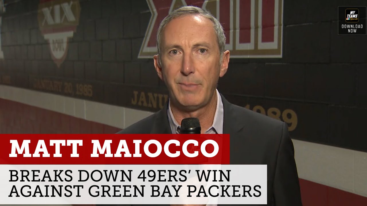Matt Maiocco breaks down 49ers' 37-8 blowout win vs. Packers | NBC ...