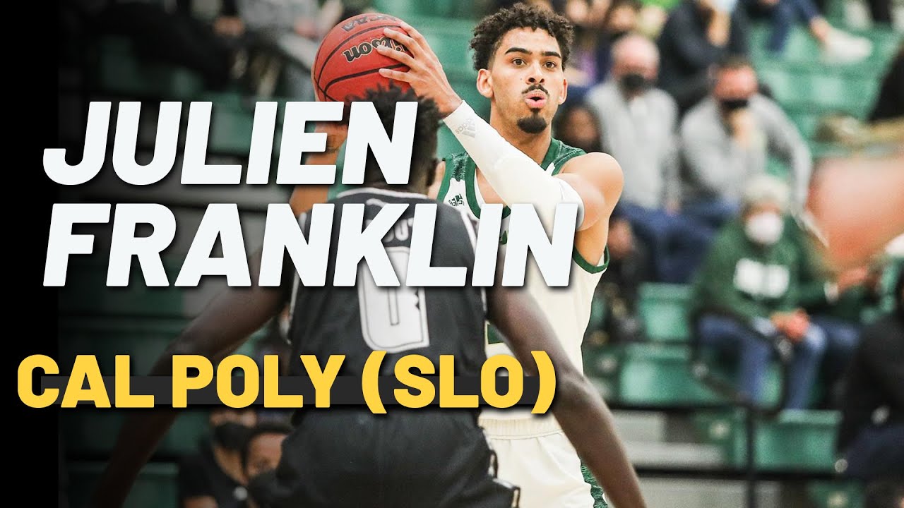 Julien Franklin Cal Poly SLO Mustangs 2022 - 2023 Highlights - YouTube