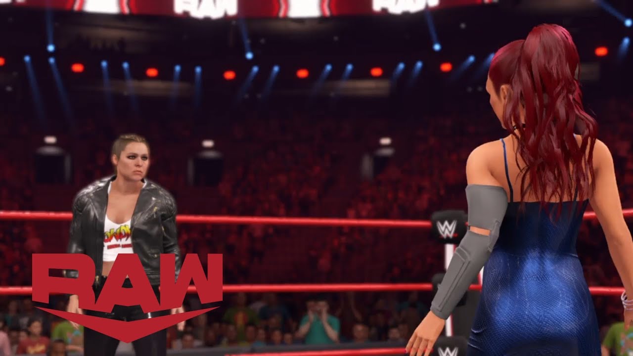 Ronda Rousey gives Maria Kanellis an ultimatum: WWE RAW EP. 299 - YouTube