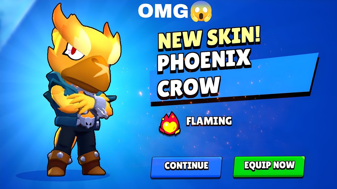 I Purchased Phoenix Crow Skin🔥 Legendary skin😲🔥💀brawl star brawl talk ...