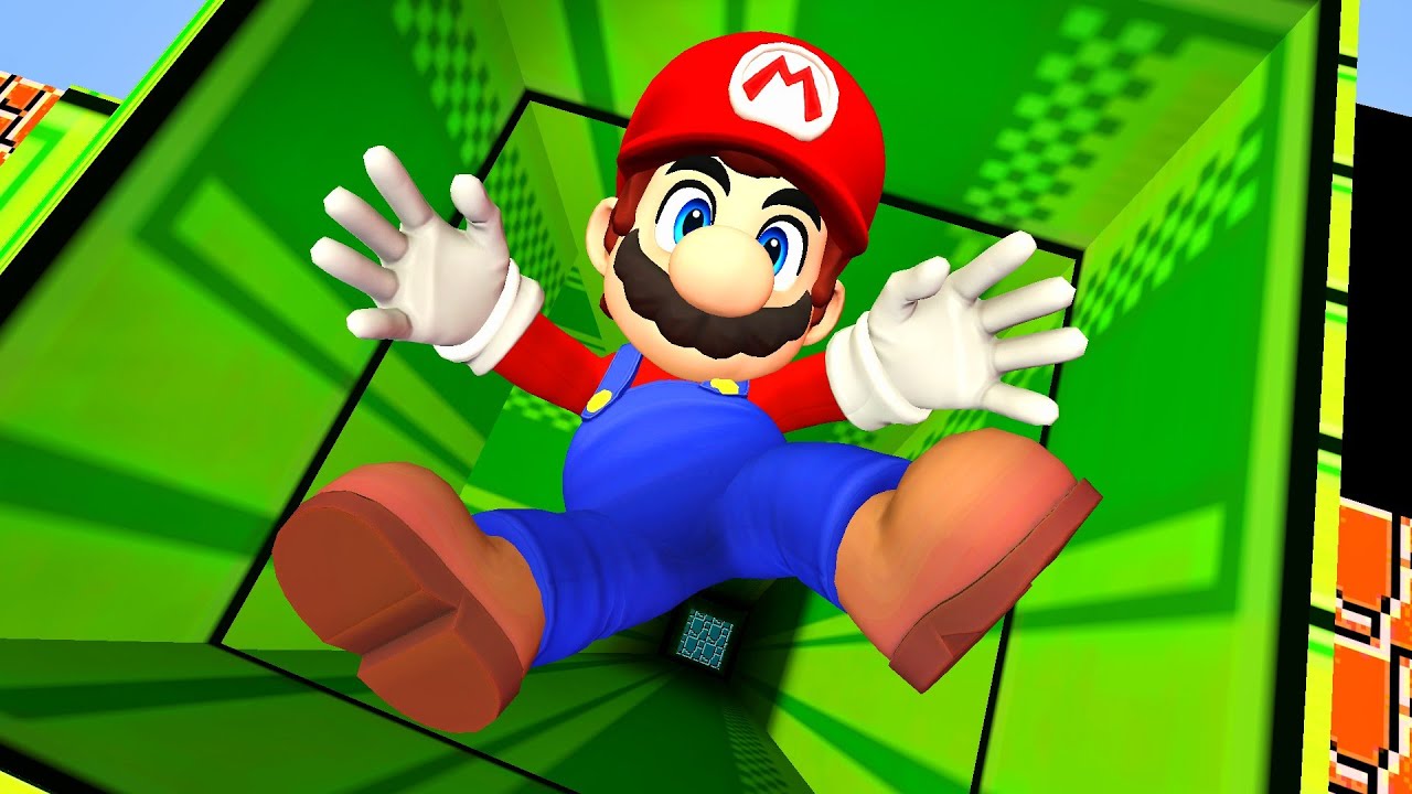 Super Mario Ragdoll Fall (GMOD) Episode 247 - YouTube