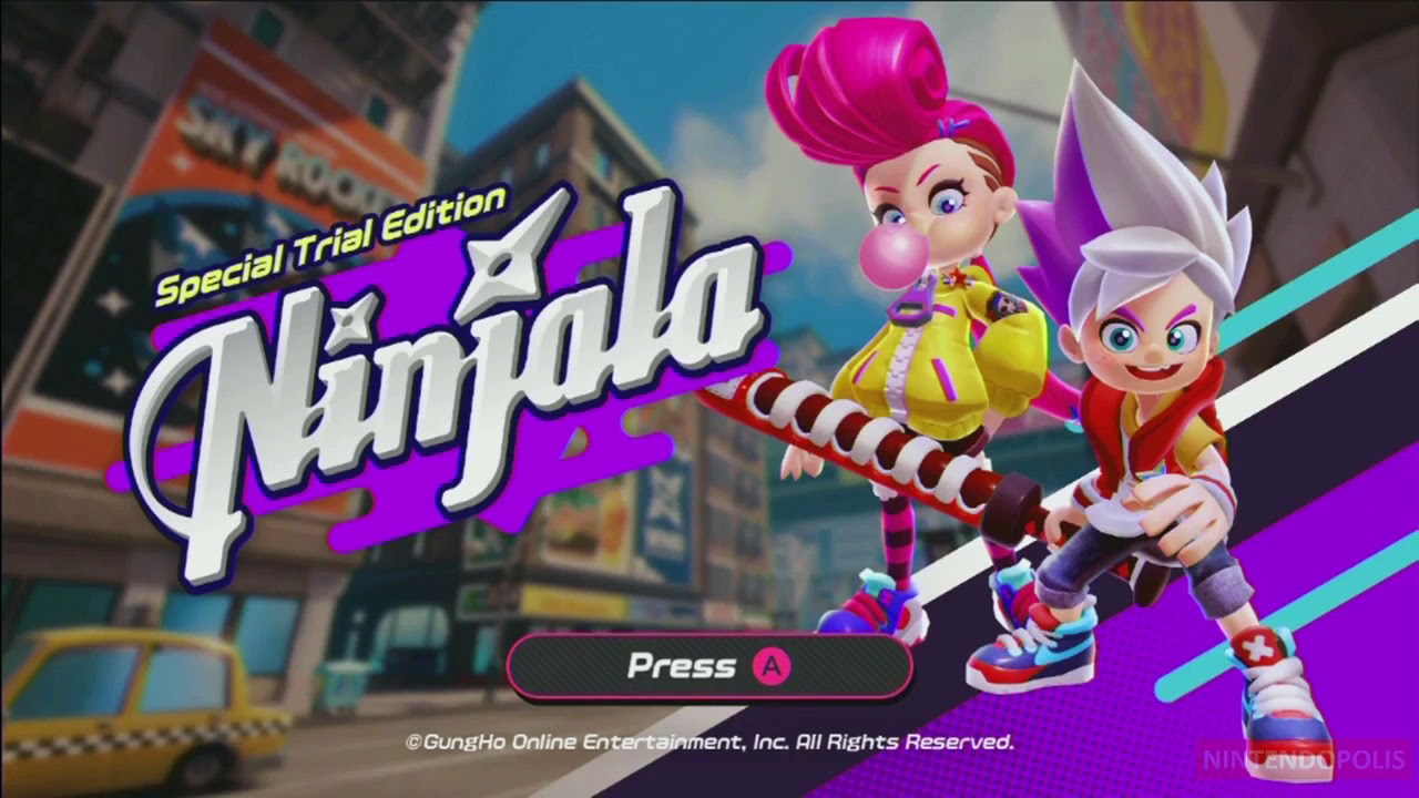 Ninjala - Switch Gameplay and Trailer!! (TGS2018) - YouTube