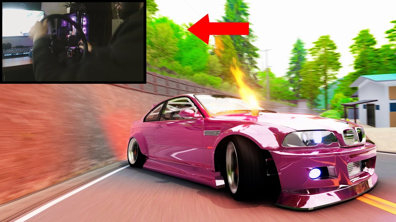 2JZ SWAPPED BMW E46 Drift Touge | Assetto Corsa (Logitech G29 ...