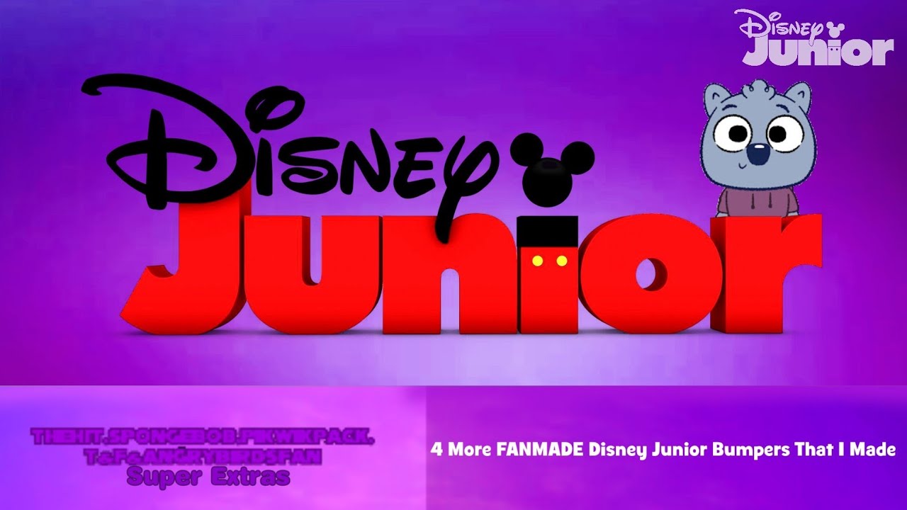 4 More FANMADE Disney Junior Bumpers That I Made - YouTube