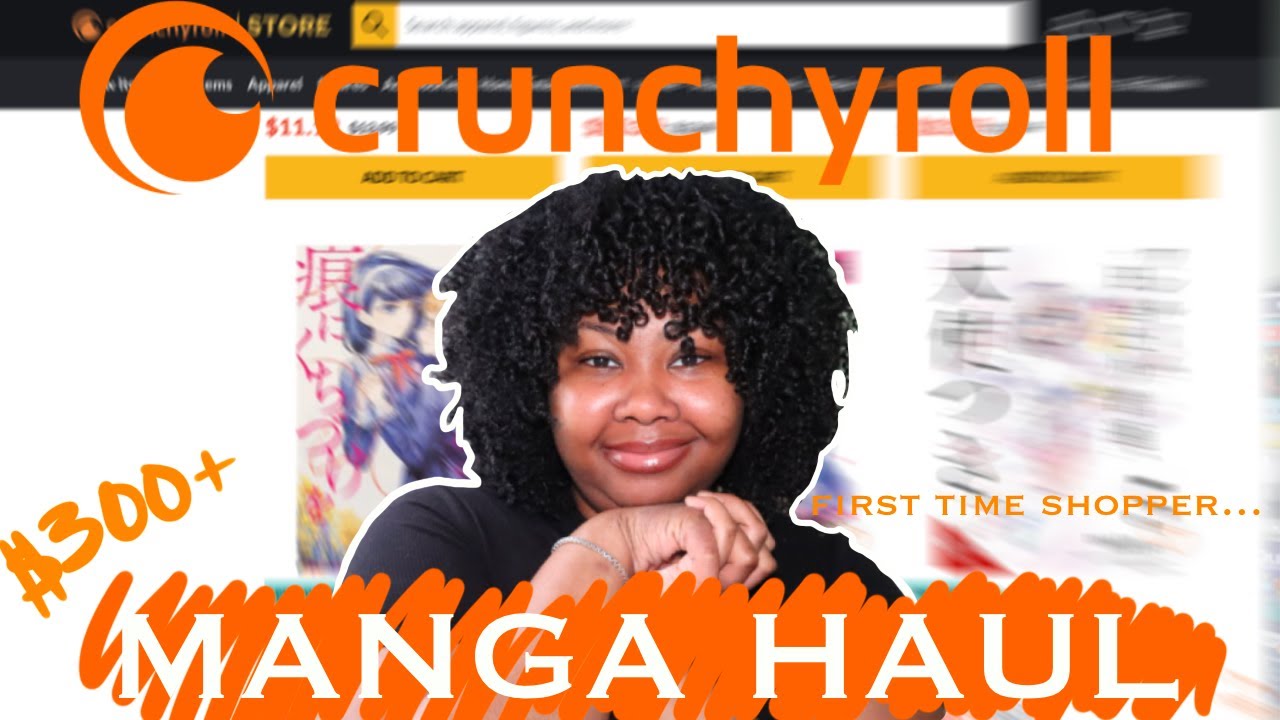 My First Manga Haul From Crunchyroll // $300+Manga Haul & Unboxing ...