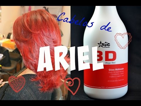MATIZANDO CABELO VERMELHO - Por Ana Carrera