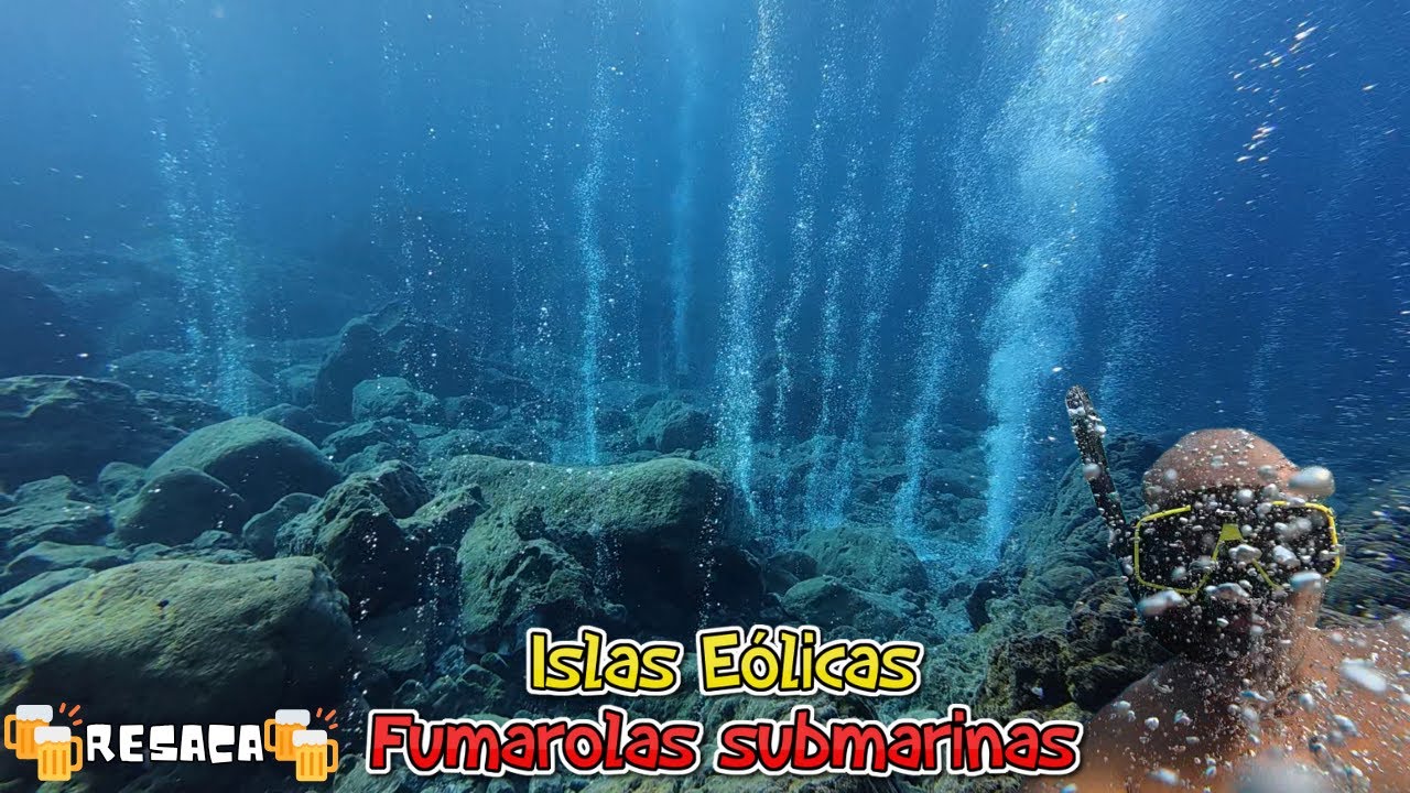 ⛵️El fondo marino más loco que he visto / Fumarolas submarinas en ...