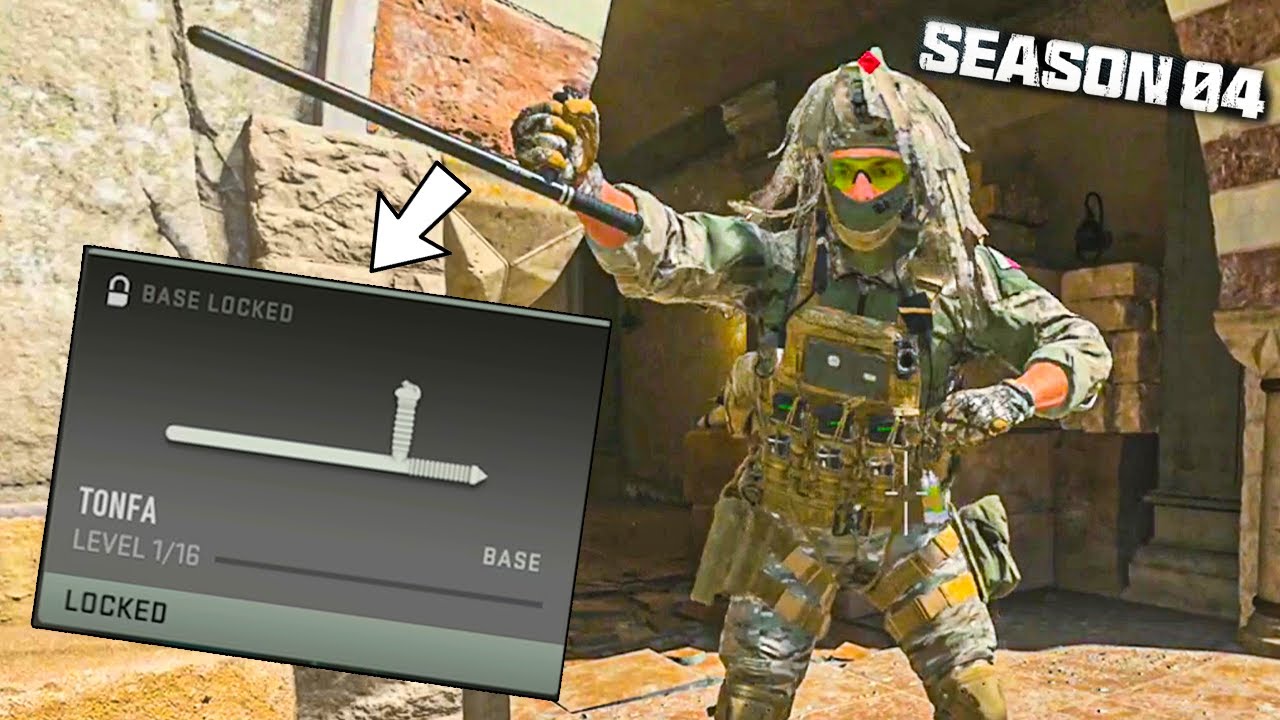Unlock the NEW Tonfa Melee Weapon (MW2 Season 4 Update!) - YouTube