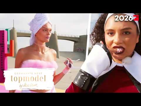 Gitter-Laufsteg: Glamour auf wackligen Füßen | Germany next Topmodel | ProSieben